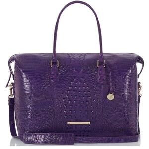 Brahmin | Bags | Brahmin Duxbury Weekender Royal Purple | Poshmark